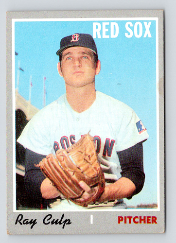 1970 Topps Card, #144 Ray Culp, Boston Red Sox | eBay
