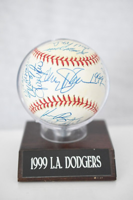 1999 Los Angeles Dodgers Team Signed Autographed Baseball 26 Auto's | eBay
