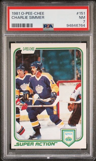 1981 O-PEE-CHEE 151 CHARLIE SIMMER PSA 7 | eBay