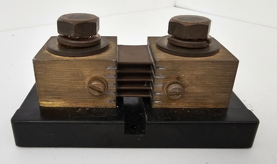 DELTEC Shunt, 1000 AMP , 50 MV, DC current Shunt For Battery Or Solar ...