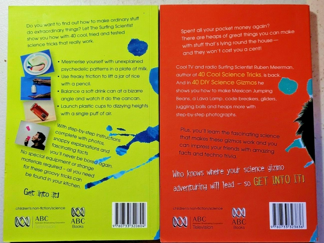 The Surfing Scientist, 2 Books, 40 Cool Science... By Ruben Meerman, GC ...