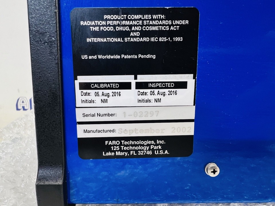 FARO MCU Control Unit for FARO X Tracker System | eBay