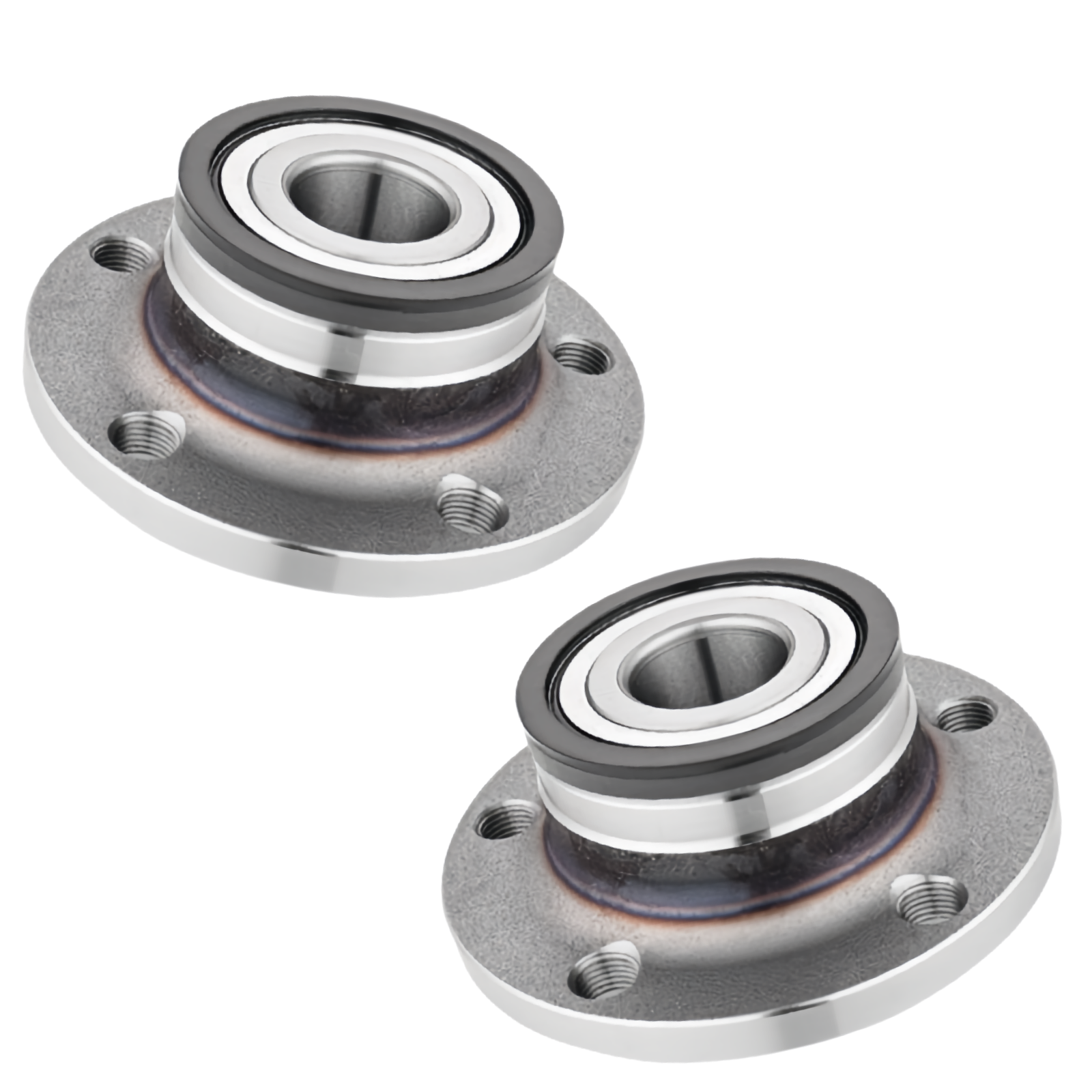 2PCS Rear Wheel Hub & Bearing for 2006 2007 2008 2009 -2013 VW ...