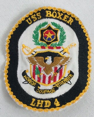 USS Boxer LHD-4 Patch | eBay