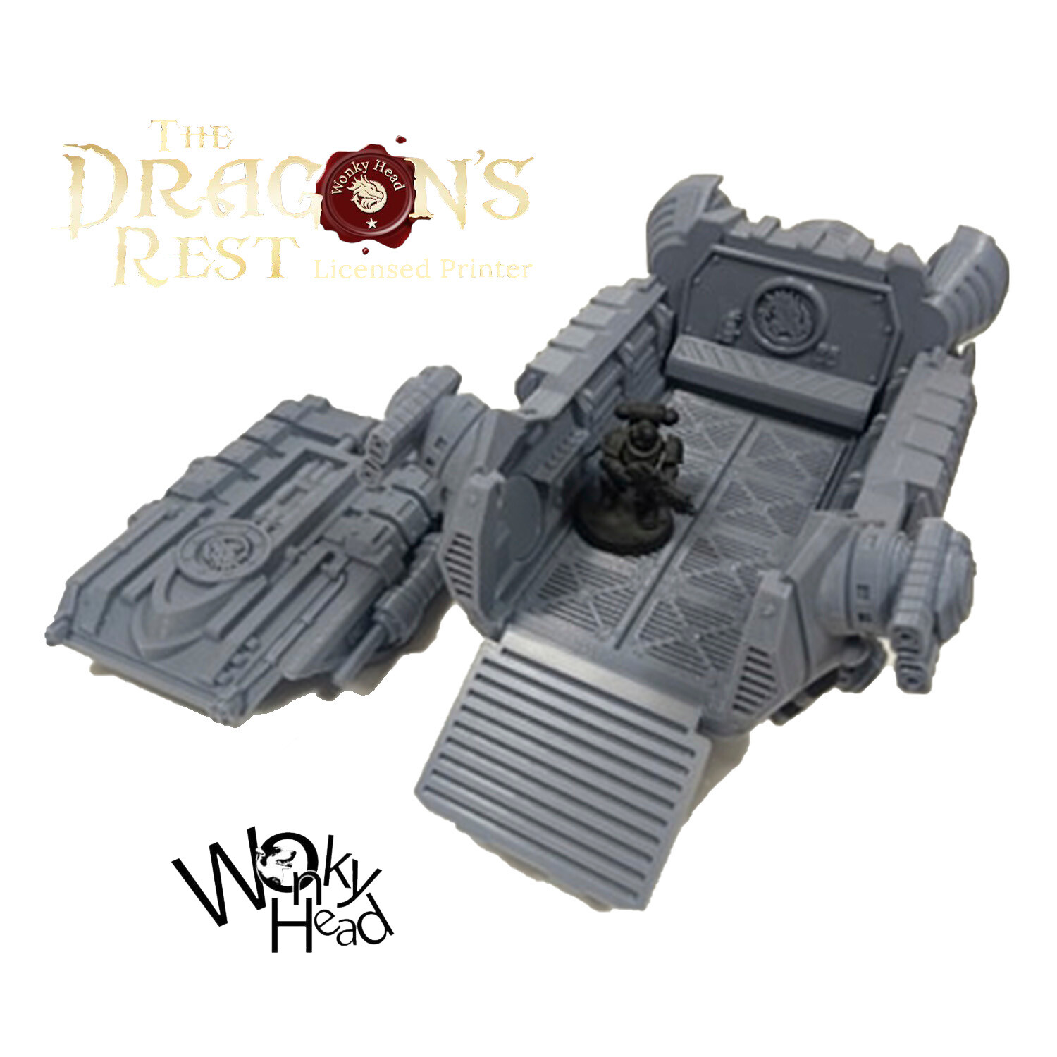 Sci fi Boarding pods, dragons rest, tabletop terrain, sci fi wargaming ...