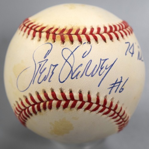 Steve Garvey Signed "74 NL MVP #16" Official National League Baseball ...