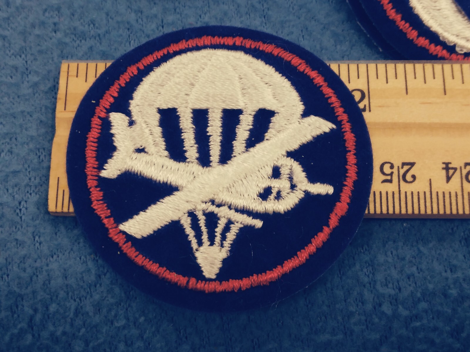 LOT OF 25 - Military Parachute Glider Officer Velour Embroidered ...