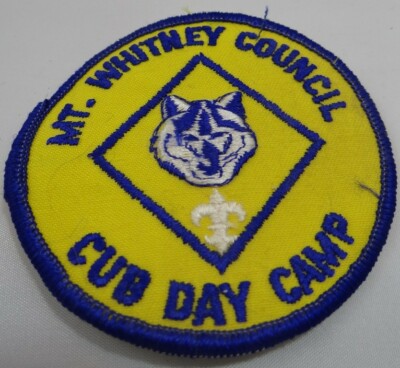 Mt Whitney Council Cub Day Camp Scout Patch Fleur de Lis | eBay