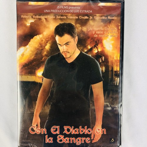 DVD CON EL DIABLO EN LA SANGRE VALENTIN TRUJILLO JR TOÑO INFANTE ...