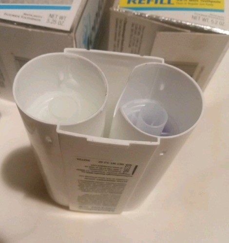 Mentadent Toothpaste Crystal Ice 4 Refills & Base | eBay