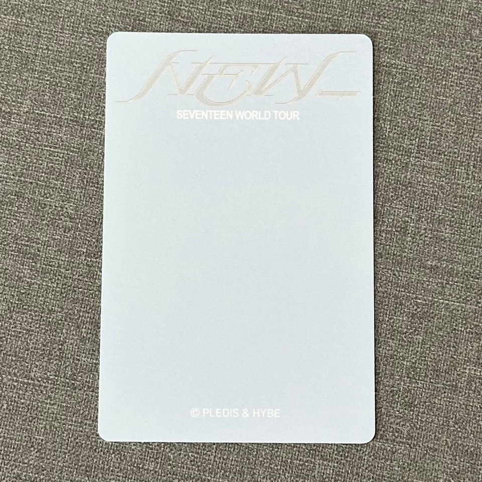 SEVENTEEN DK NEW_ SEVENTEEN World Tour Trading Card Photocard | eBay