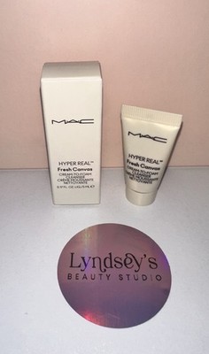 MAC : HYPER REAL Fresh Canvas (Cream-To-Foam Cleanser) 0.17 FL. OZ ...