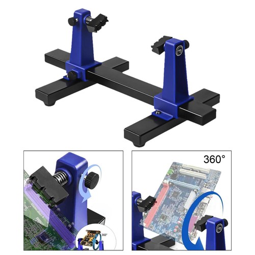 PCB Soldering and Assembly Stand Adjustable Tool Clamp Accessory with 4 ...