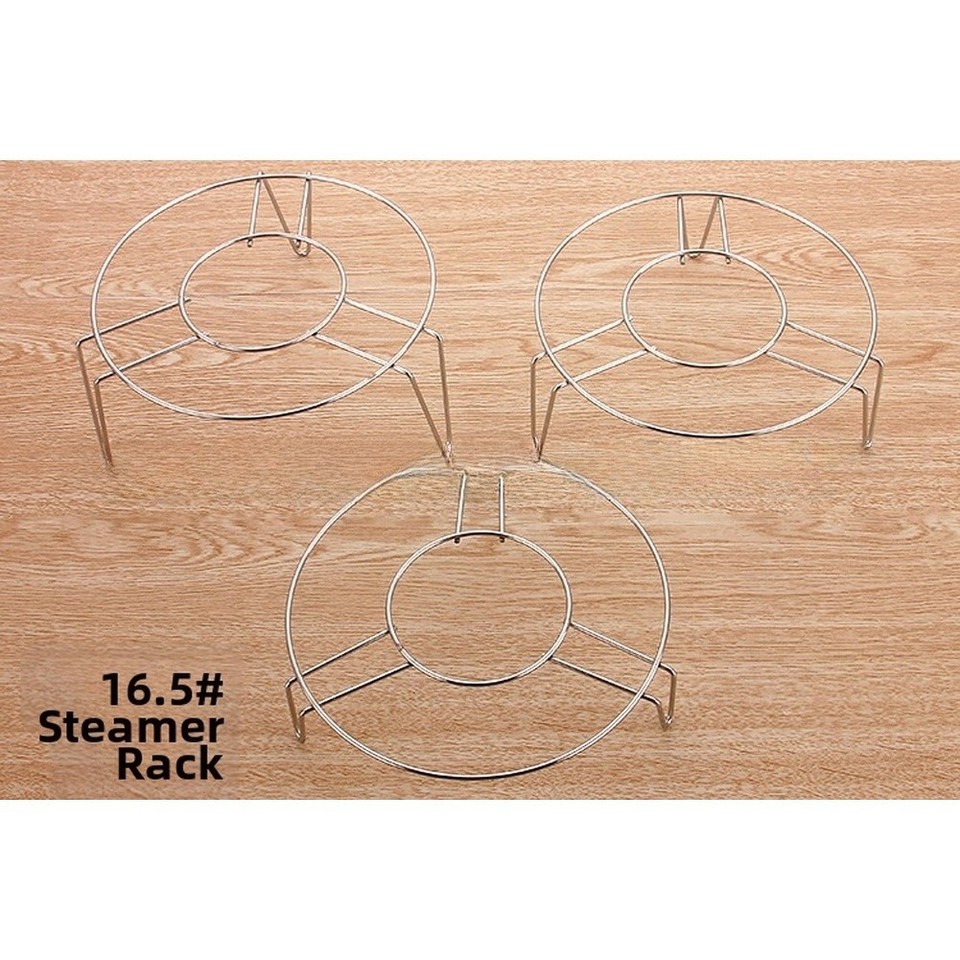 For Pots For Steamers Foldable Steam Rack Triangular Foot 201 Stainless ...