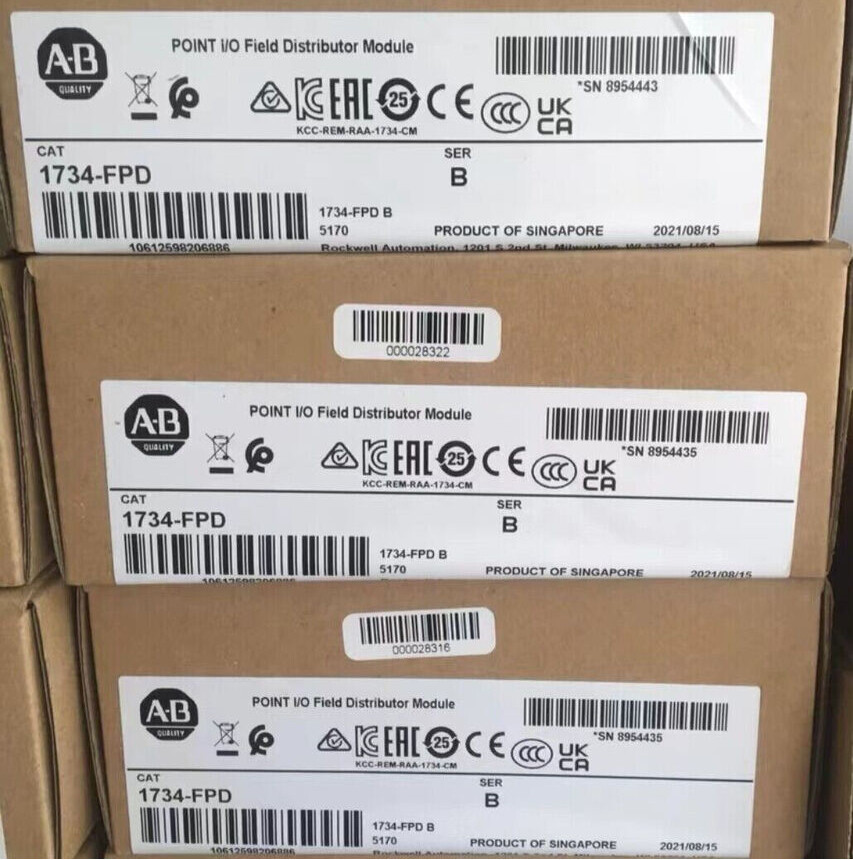 New Sealed PLC 1734-FPD SER B AB POINT I/O Field Distributor Module AB ...