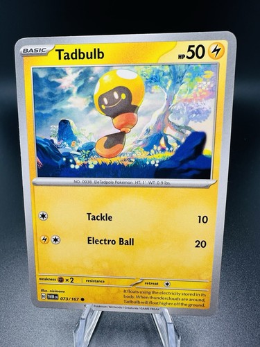 Pokemon TCG - Tadbulb 73/167 - Twilight Masquerade 2024 | eBay