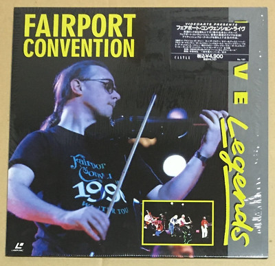 Japan Laserdisc Fairport Convention Live Legends W/Sticker Obi Japanese ...