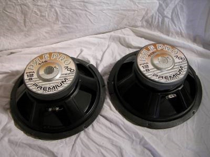 2 X Pyle Pro Premium Series PPA 12 inch Woofers low frequency drivers ...