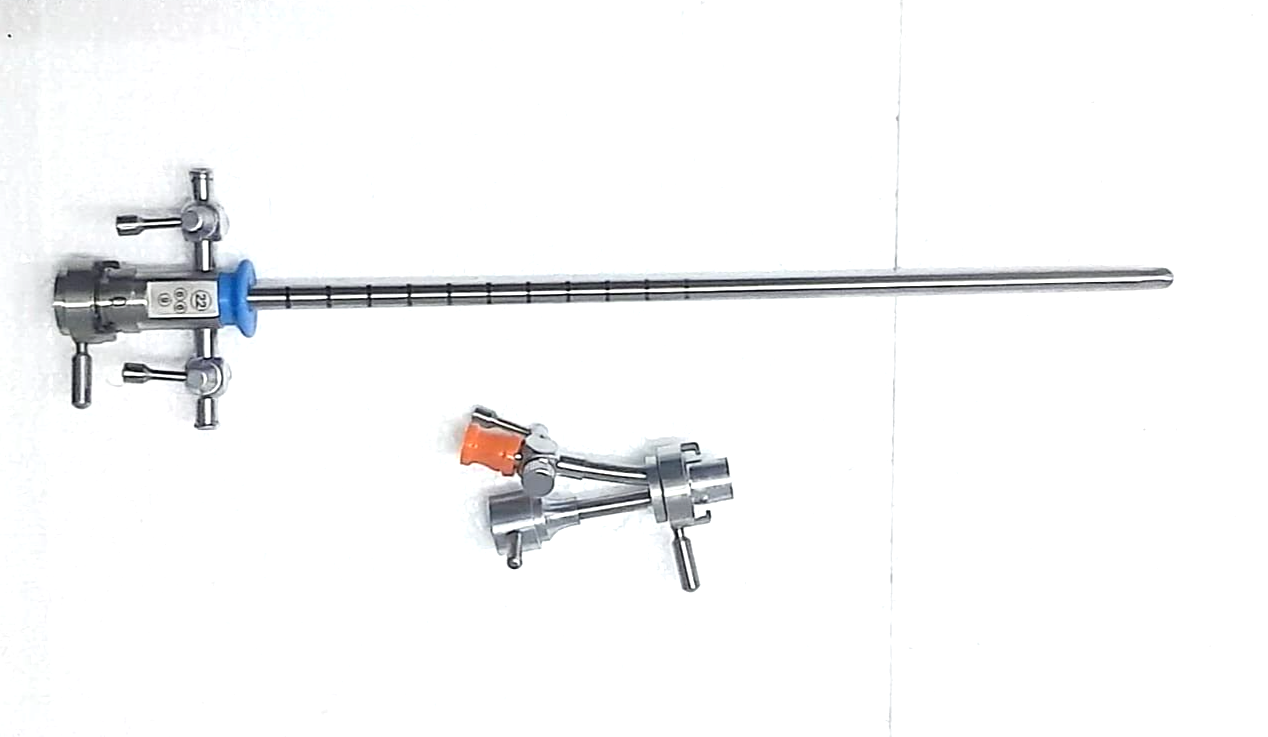 Laparoscopy 22Fr Cystoscope Sheath Obturator With Bridge Inst Set 2 MFG ...