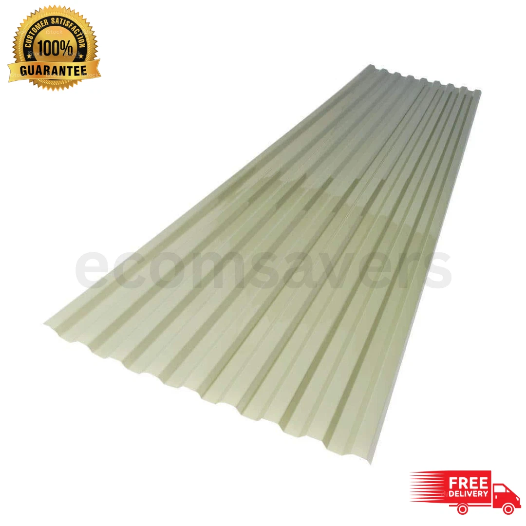 Suntuf 26 X 12 Corrugated Polycarbonate Roof Panel In Solar, 46% OFF