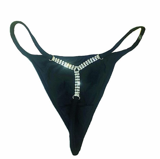 Ladies Womens Sexy T back Chain G-string Thong Panties Lingeries ...