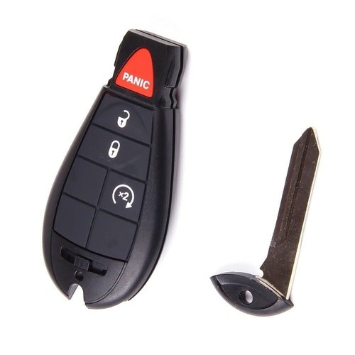 Chrysler Dodge Jeep Fobik Key #11: 4-Btn (Lock, Unlock,Panic,Start ...