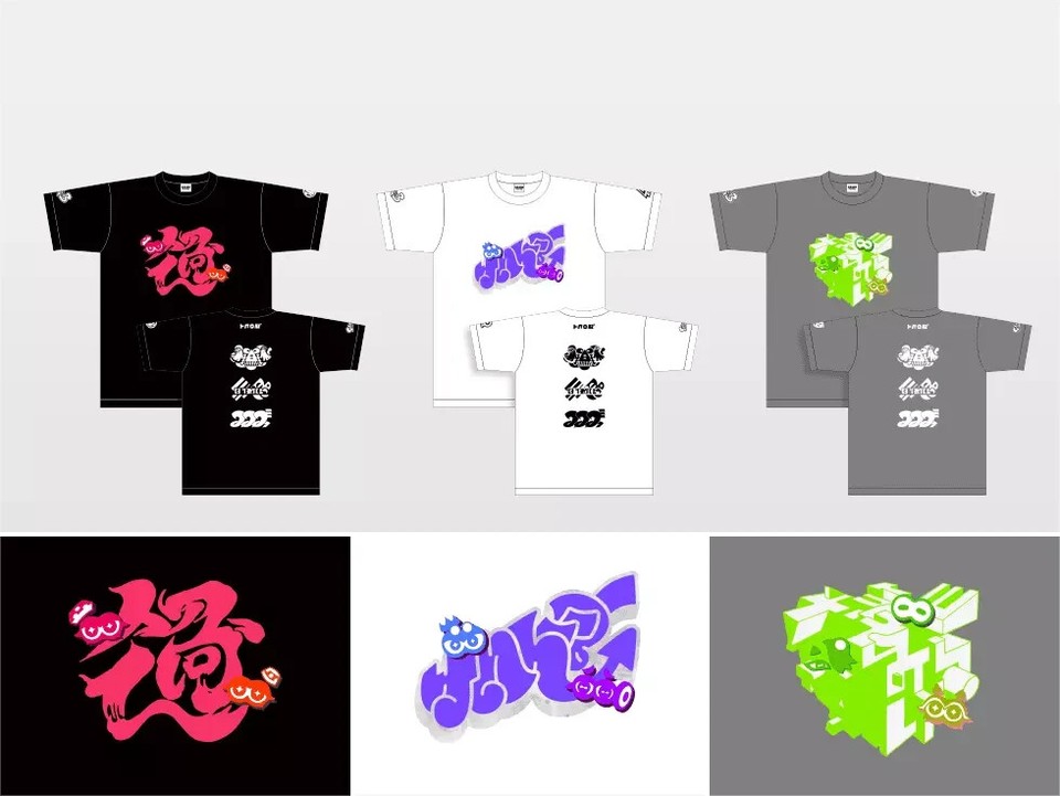 Splatoon 3 Grand Festival T-Shirt Present Past Future 4 sizes Nintendo ...
