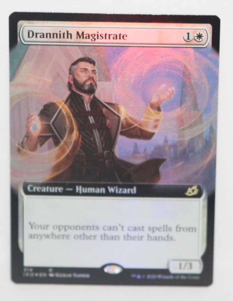 Drannith Magistrate Extended Foil Ikoria Lair of Behemoths - Rare MTG ...