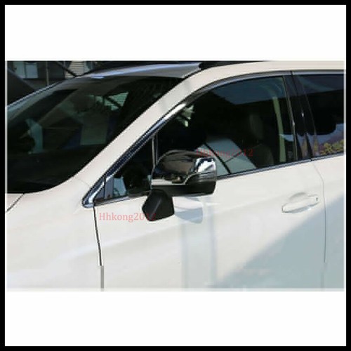 ABS CHROME SIDE DOOR REAR VIEW MIRRORS COVER TRIM FOR SUBARU 2015-2017 ...