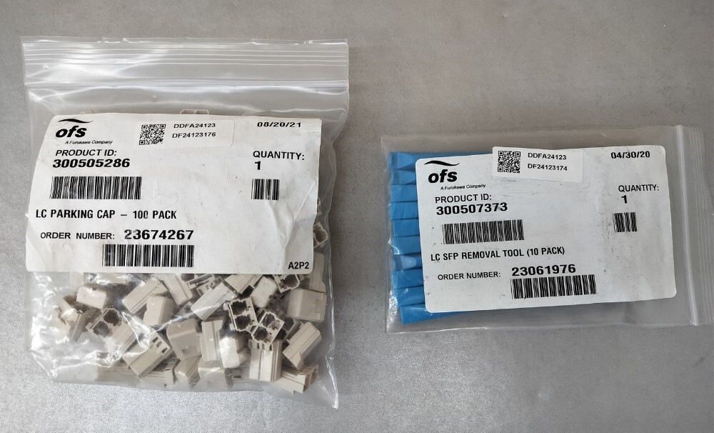 (qty. 10) OFS LC SFP Fiber Parking Cap Removal Tool 300507373 for sale ...