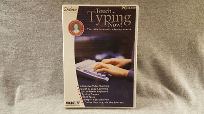 Nikasoft / TOUCH TYPING NOW! (Fully-Interactive Typing Course) / CD-ROM ...
