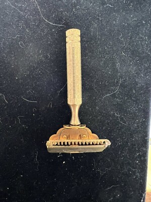 1912 Vintage Single Edge Safety Razor Art Deco Handle | eBay