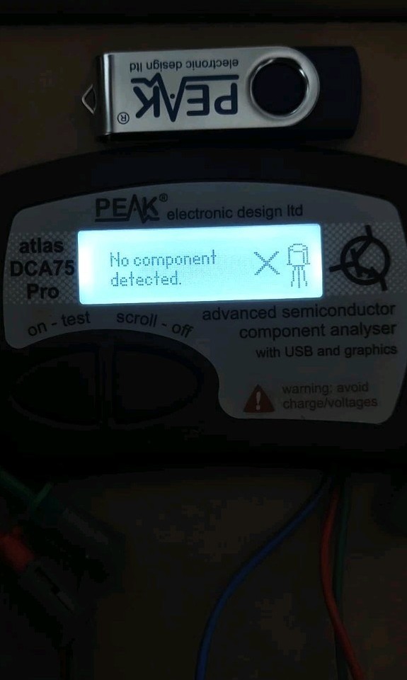 ** PEAK ATLAS DCA 75 PRO ** ADVANCED SEMICONDUCTOR ANALYZER Con ...