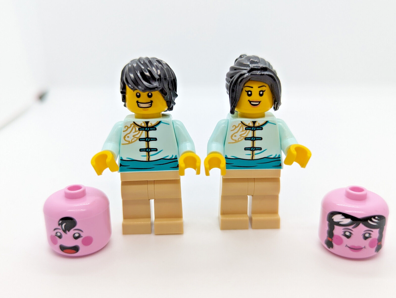 (Lot of 2) LEGO Chinese Lunar New Year Minifigures: Parade Participants ...