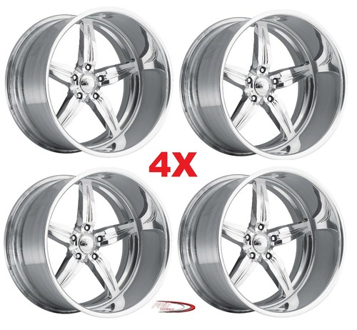 17" PRO WHEELS RIMS BILLET FORGED CUSTOM ALUMINUM FOOSE LINE ...