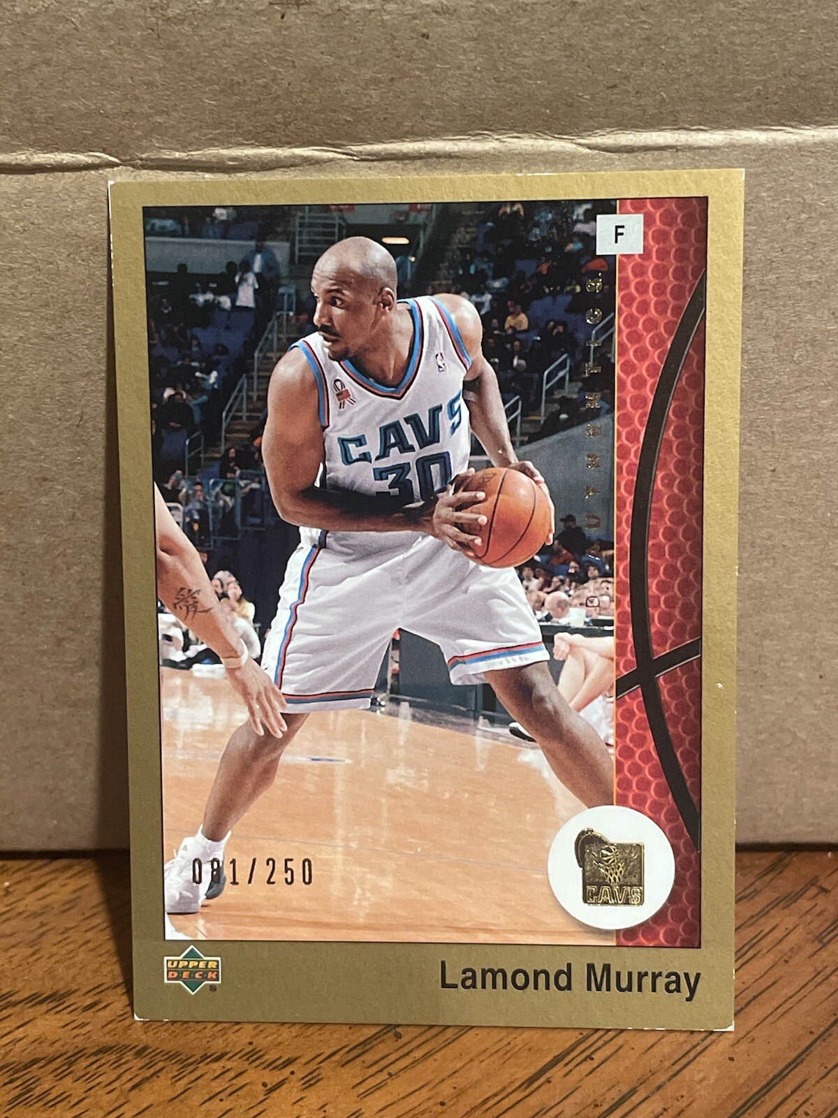 2002-03 UD Authentics Gold Cavaliers Basketball Card #12 Lamond Murray /250 440 | eBay