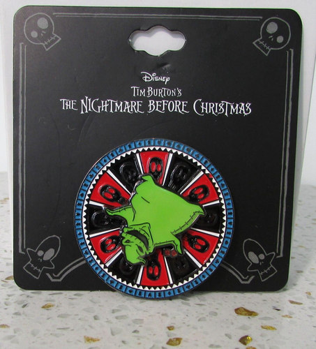 Disney Oogie Boogie Wheel Nightmare Before Christmas Pin Spinner NEW | eBay