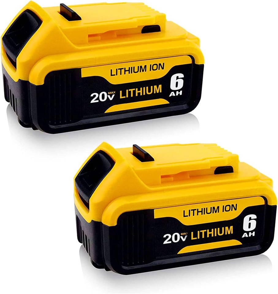 1/10pack Battery Replace for DeWalt 20V 20 Volt Max DCB200 DCB204-2 6 ...
