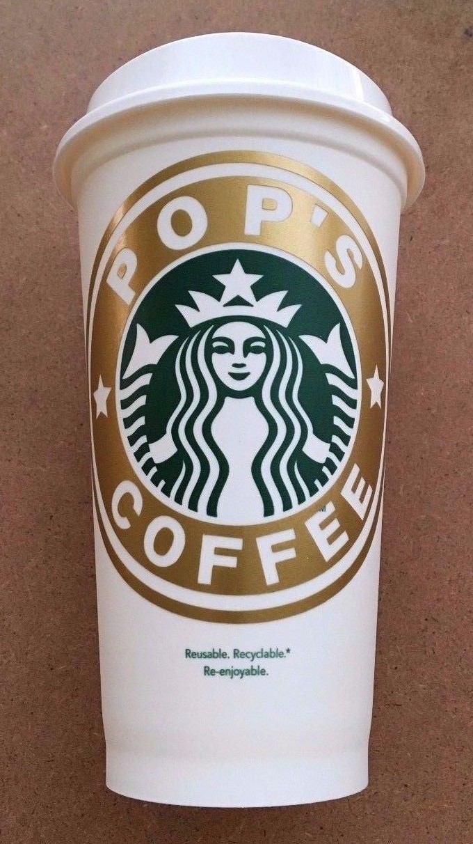 Personalized Starbucks Name Coffee Cup Decal Sticker DIY | eBay