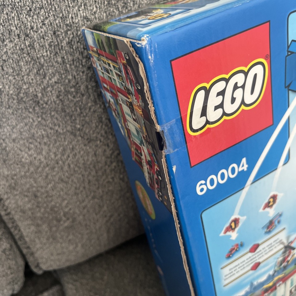 LEGO CITY: Fire Station 60004 -Retired -New Sealed | eBay