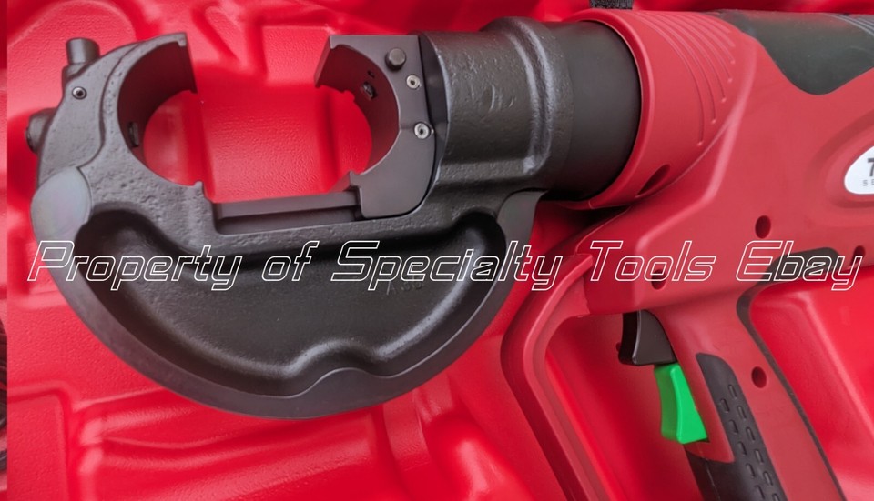 Burndy PAT750LI Hydraulic battery 12 Ton U die type crimper crimping ...