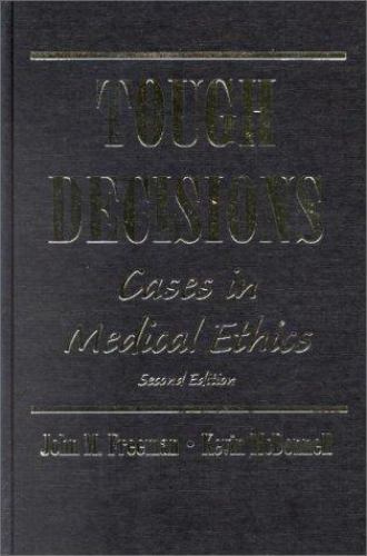 Tough Decisions: Cases in Medical Ethics 9780195090413| eBay