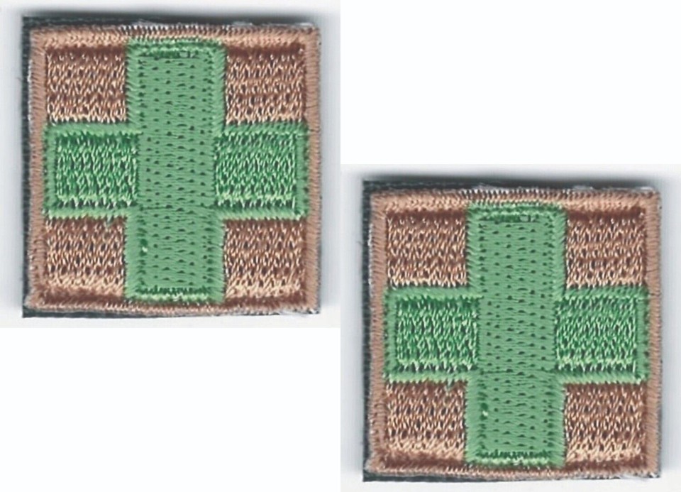 Tan Medic IFAK Patch Paramedic Med Kit Fits VELCRO® BRAND Fastener Lot ...