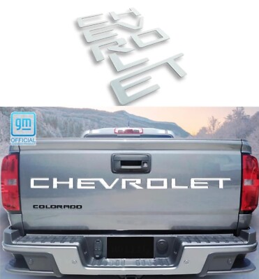 2021-22 Chevrolet Colorado tailgate Lettering Genuine GM(19432571 ...