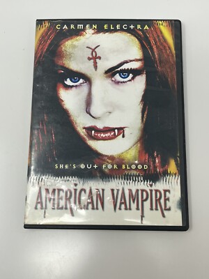 American Vampire DVD 2001 Horror Comedy Carmen Electra 750723105925| eBay