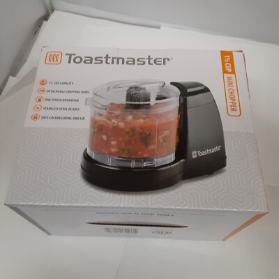 Toastmaster 1 1/2 Cup Mini Food Chopper Processor - Brand New | eBay