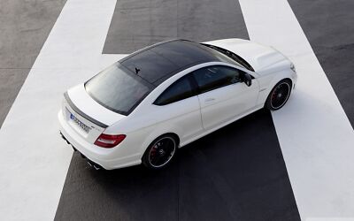Cars mercedes benz c63 amg coupe Desk Mat Stitched | eBay