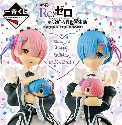 Ichibankuji Re:Zero Starting Life in Another World Happy Birthday REM ...