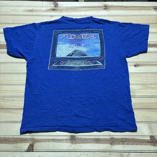 Vintage 80s 90s Ocean Pacific OP Floater Aztec Pyramid Shirt Size Large ...