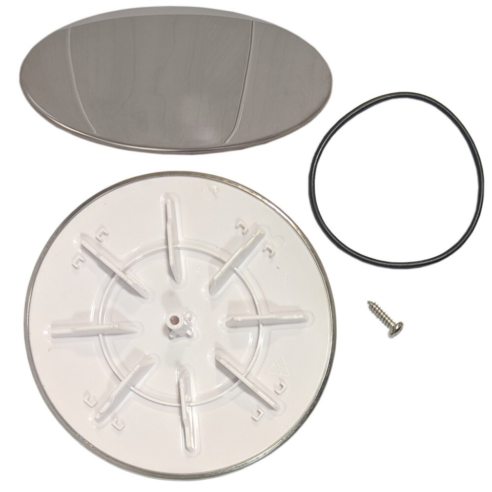 Shower Drain Waste Replacement Chrome Cap Tube Sediment Cup for 90mm ...